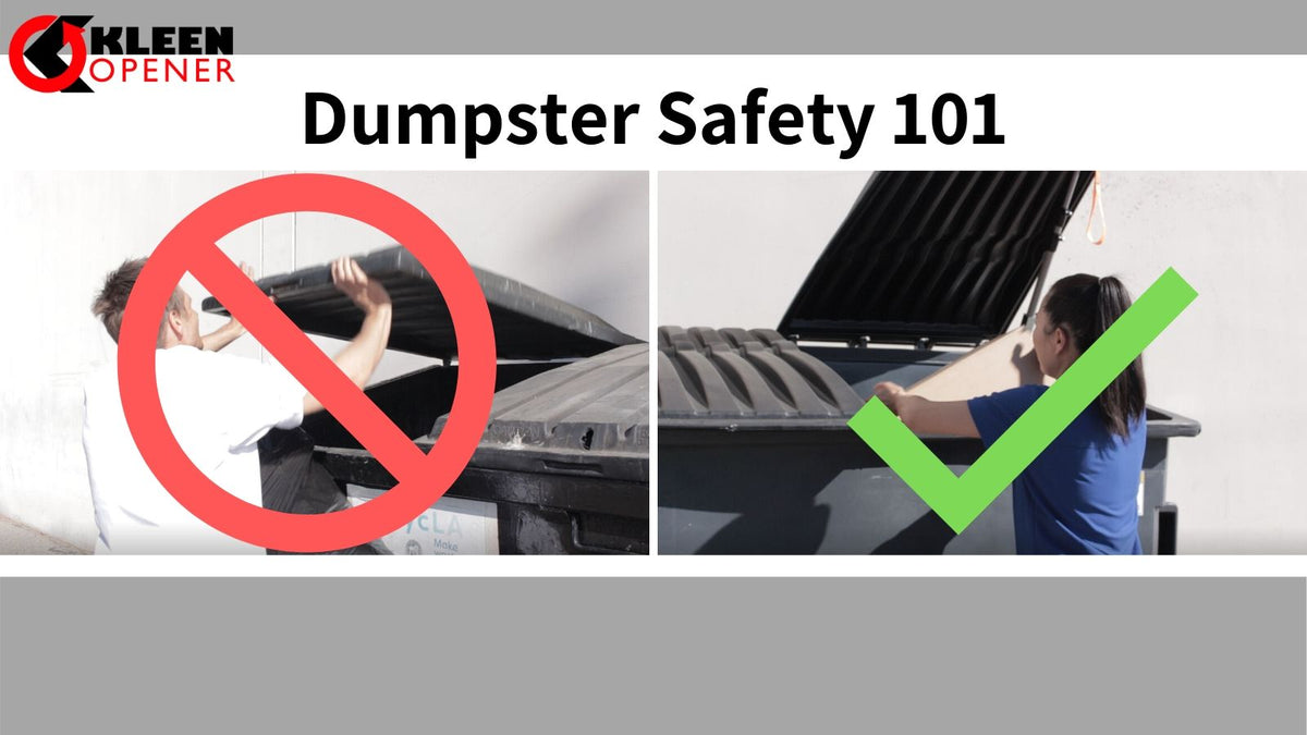 Dumpster Safety 101: Dumpster Safety Tips for Everyone | Kleen Tools